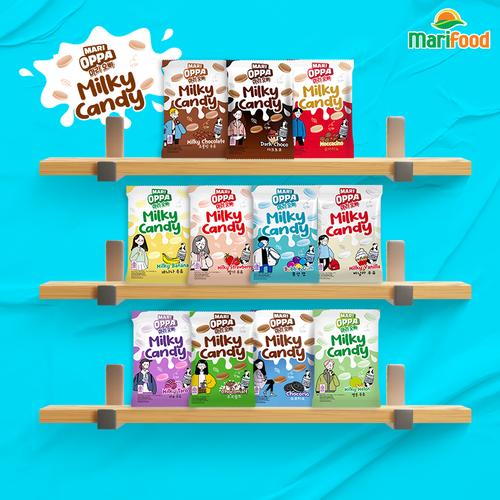 Jual MariOppa Milky Candy - Permen Rasa Susu Buah - Milky Chocorio ...