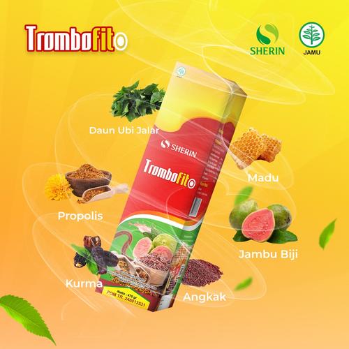 Jual Trombofit Perpaduan Sari kurma Madu Angkak Jambu Biji dan Ubi ...