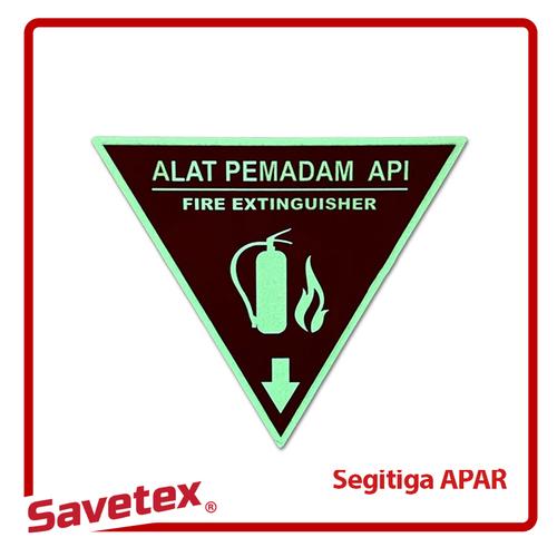Promo Segitiga APAR Glow In The Dark / Rambu Akrilik Alat Pemadam Api ...