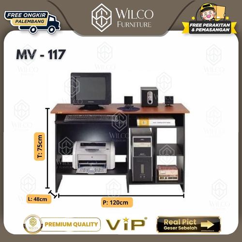 Jual Meja Komputer VIP MV-117 / Meja Kantor VIP / Meja Kerja / Meja ...