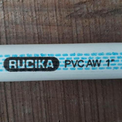 Jual PIPA Plaron 1" Inch PVC RUCIKA & Alderon Potongan 1/2 Meter & 1 ...