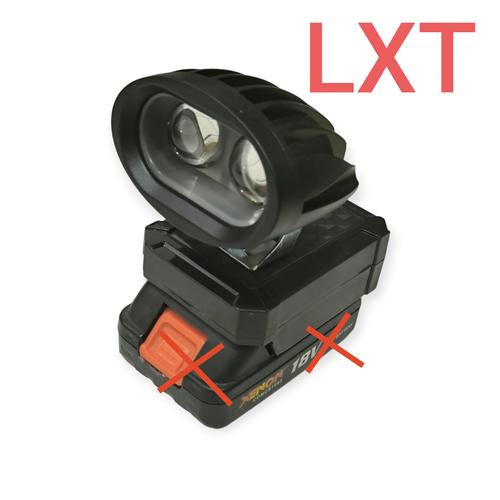 Jual Lampu kerja senter sorot proyektor slot makita LXT powerbank USB ...