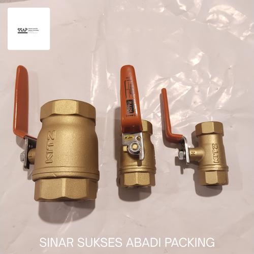Jual Ball Valve Kitz Kuningan 2" ( inch ) Stop Kran Kuningan KITZ ...