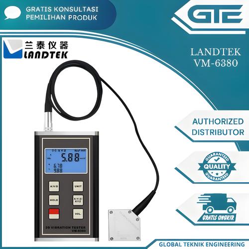 Jual Original Landtek VM-6380 Vibrometer 3 Axis XYZ vibration analysis ...