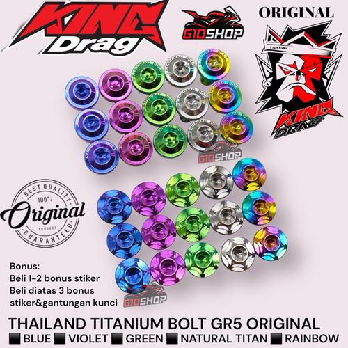 Jual Baut Titanium Bolt Piringan Cakram Thailand Harga Satuan Untuk ...