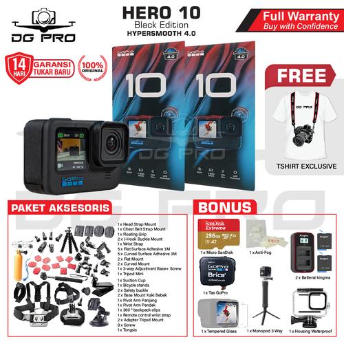 Jual GOPRO HERO10 BLACK SPESIAL BUNDLE - GOPRO HERO 10 BLACK ORIGINAL ...