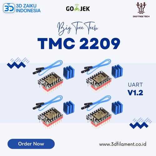 Jual Original BigTreeTech TMC 2209 TMC2209 V1.2 UART Mode Stepper Driver - Kota Bekasi - Zaiku ...