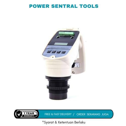 Jual Ultrasonic Level Meter 4-20mA 24V 0-10m Water Flow Tester Gauge ...