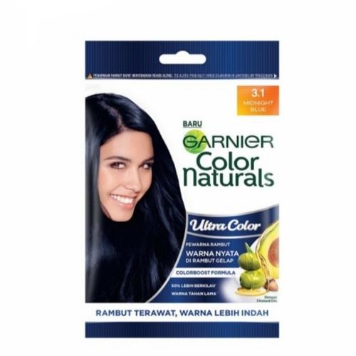 Jual Garnier Color Naturals Ultra Color pewarna rambut warna Midnight ...