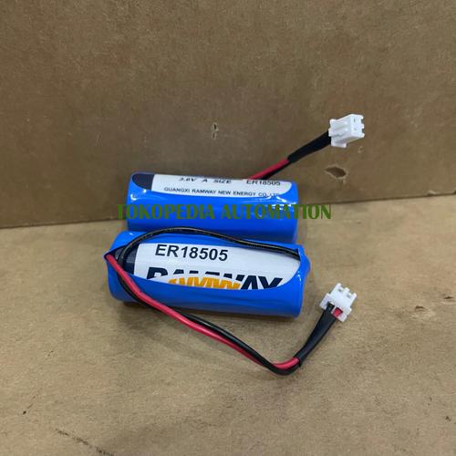 Jual Battery Baterai Lithium Ramway PLC ER18505 3.6V A 4Ah Cable Kabel ...