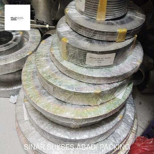 Jual SWG ANSI # 150 Stainless SS304 Ukuran 5" inch / Spiral Wound ...