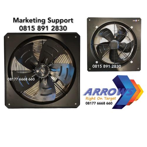 Jual Exhaust Rotor Motor Axial Fan Autorotor Axial Fan With Square ...