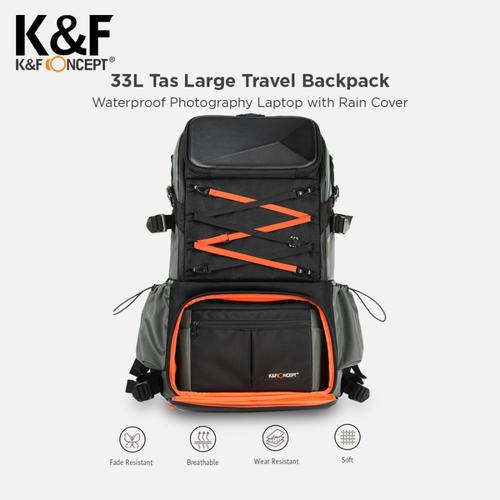 Jual K&F KNF Concept 33L Tas Large Travel Backpack Waterproof ...