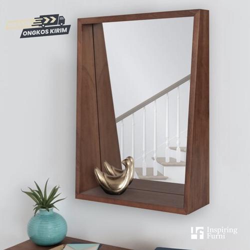 Jual Cermin Dinding Persegi- Cermin Rias - Rak Cermin - Standing mirror ...