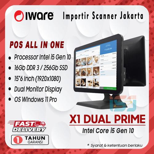 Jual Pos All in One Iware X1 Dual Prime Processor Intel Core i5 Ram ...