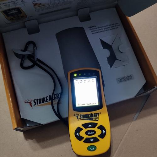 Jual lighting detector strikealert hd alat pendeteksi kilat petir ...