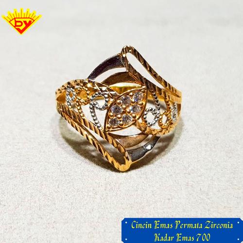 Jual Cincin Emas Kuning 216 Kadar Emas 700 - Jakarta Pusat - TOKO MAS ...