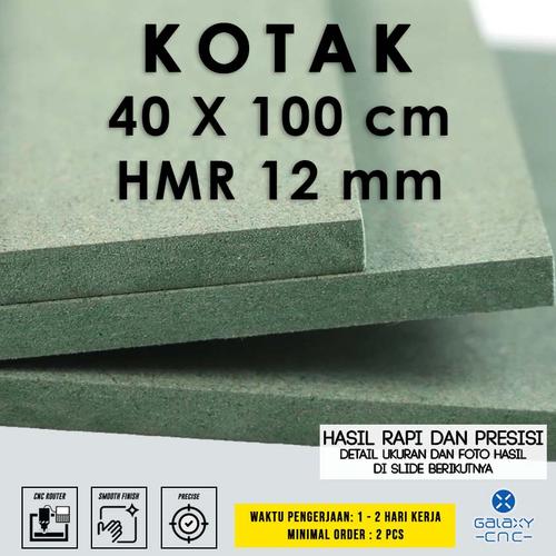 Jual kotak 40 x 100 cm - HMR 12 mm - HMR Board / Papan MDF hijau - Kota ...