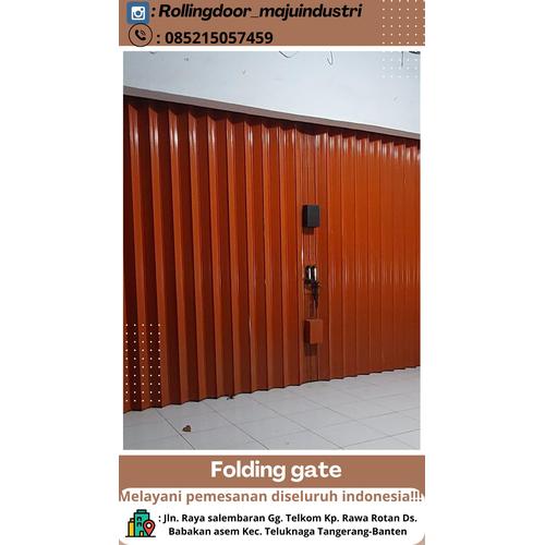 Jual Folding gate baja/galvalum pintu roku geser - Jakarta Barat ...