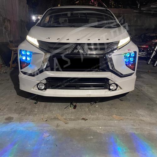 Jual headlamp lampu depan Mitsubishi XPANDER cross custom projector ...
