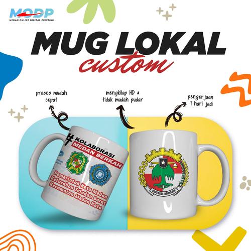 Jual Mug Custom Lokal | Mug Souvenir | Mug Cangkir | Mug Ulang Tahun ...