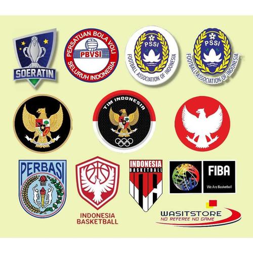 Promo PATCH LOGO DADA WASIT - PSSI - PERBASI - FIBA - LIGA 3 - PSSI ...