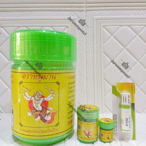 Jual INNO Brand Hanuman Inhaler Green Herb Jar 2 in 1 Stick // ORIGINAL ...