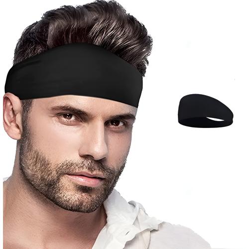 Promo Bandana Headband Olahraga Elastic Sport Hairbands Yoga - Hitam ...