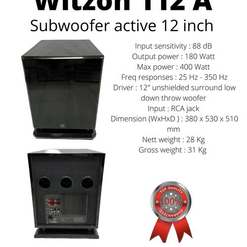 Jual Subwoofer witzon 112A . Subwoofer aktif witzon 112 A - Jakarta ...