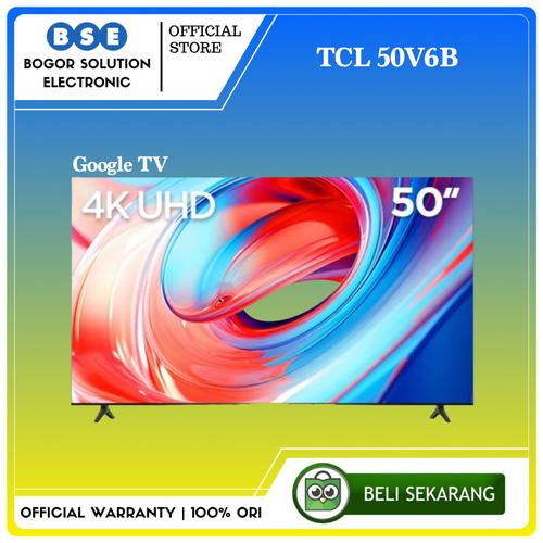 Promo TV TCL 50 Inch Google TV 50V6B 4K UHD Google TV TCL 50V6B 50 ...