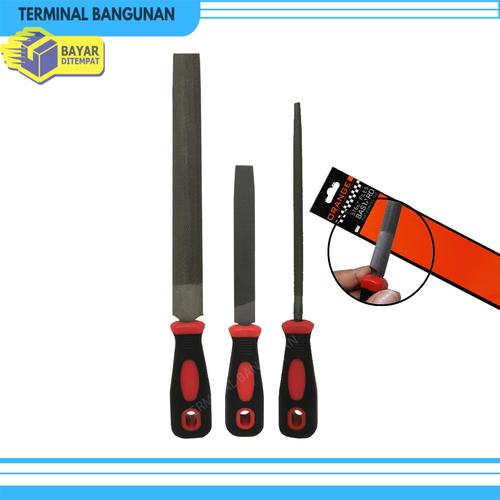 Jual Kikir Setengah Bulat Orange 6-8 inch Kikir Besi Plat - 6" 1/2 ...