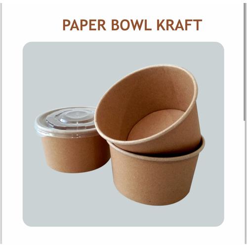 Jual Paper Bowl 650 ml Craft dengan Tutup - Jakarta Barat - Sinar ...