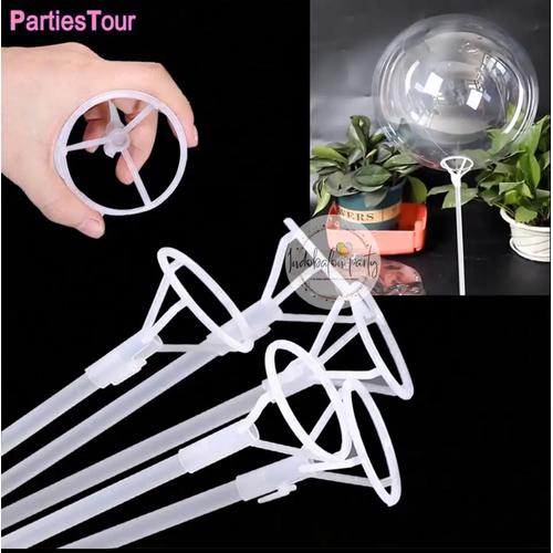 Jual stick and cup bening balon PVC / stik cup balon PVC bening besar ...
