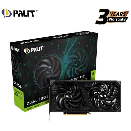 Jual PALIT GeForce RTX 4060 Ti / 4060Ti Dual 8GB GDDR6 128bit VGA ...