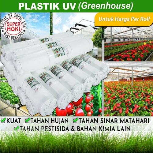 Jual Plastik UV Greenhouse ukuran 4,2 meter x 100 meter Ketebalan 200 ...