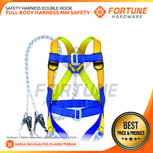 Jual Safety Harness / Full Body Harness Lanyard Double Big Hook MM ...