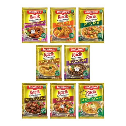 Jual Racik Bumbu Indofood Berbagai Varian Pilih Rasa - Rendang - Kota ...
