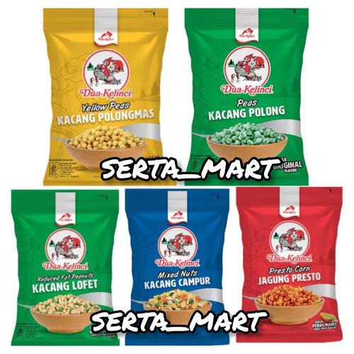 Jual Dua Kelinci Kacang Lofet 65gr - DK Kacang Polong / Mixed Nuts ...