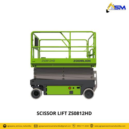 Jual DIJUAL ALAT BERAT Scissor lift merk zoomlion zs0812hd (work height ...