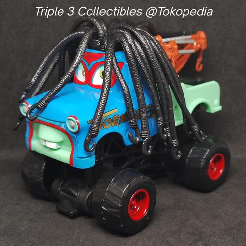 Jual Diecast Disney 1/55 Cars RASTA MATER Tormentor Toon Deluxe Big ...