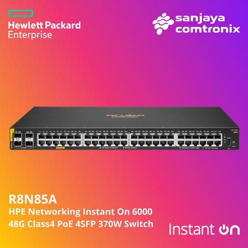 Jual HPE Networking Instant On R8N85A 6000 48G Class4 PoE 4SFP 370W Switch - Jakarta Pusat ...
