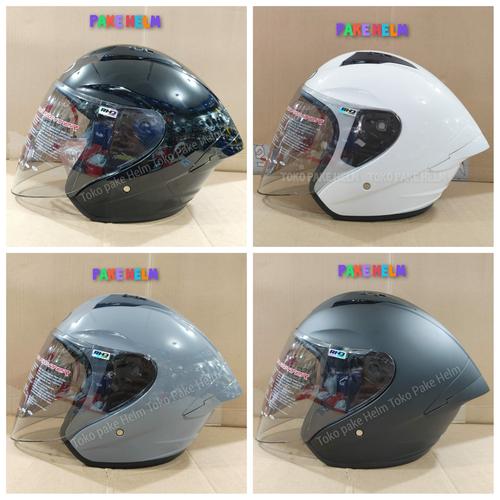 Promo HELM NHK N1 MAX HALF FACE ORIGINAL - Grey Glossy, M - Jakarta ...