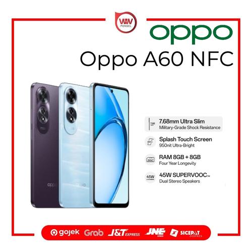 Promo Hp Oppo A60 NFC Ram 8GB Internal 128GB Garansi Resmi - Biru Ombak - Kota Pekanbaru ...