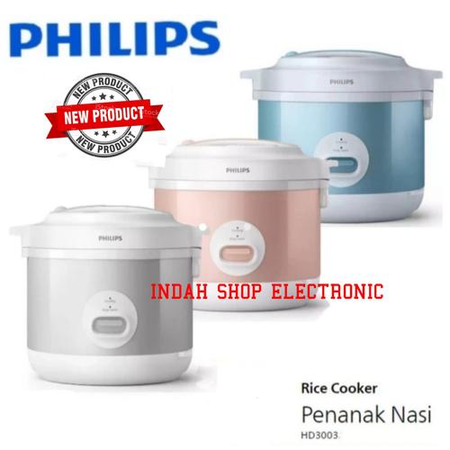 Jual Rice Cooker Philips HD 3003 Magic Com Philips 1,8L 3in1 - Biru ...