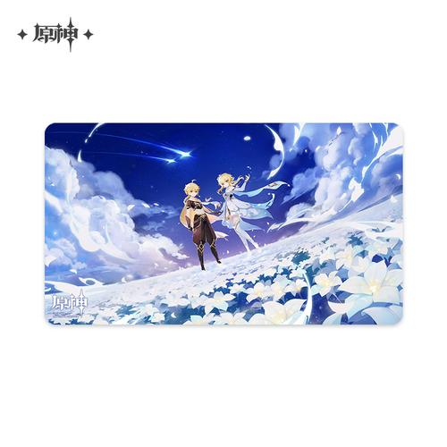 Promo Aether Lumine - Genshin Impact Theme Mousepad - Official ...