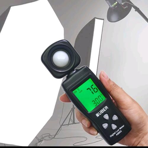 Jual Luxmeter alat ukur intensitas cahaya light meter luminance tester ...