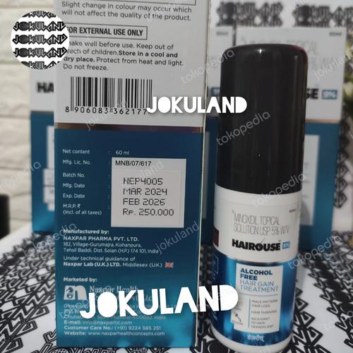 Jual HAIROUSE Minoxidil 5% - Kota Tangerang - jokuland | Tokopedia