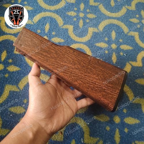 Jual Popor Kayu Dcobra Ak47 Repaint Popor Ak47 Repaint Motif Kayu Pnp ...