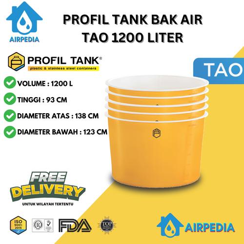 Jual Toren Air Profil Tank Tao 1200 Liter - Bak Air Terbuka Profil Tank ...