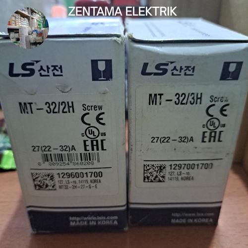 Jual Thermal Overload Relay TOR LS MT-32/2H 27A (22-32)A Original - Kota Bandung - ZENTAMA ...